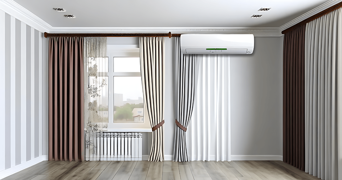 Air Conditioner Curtains: Benefits and Usage - triptisales.in